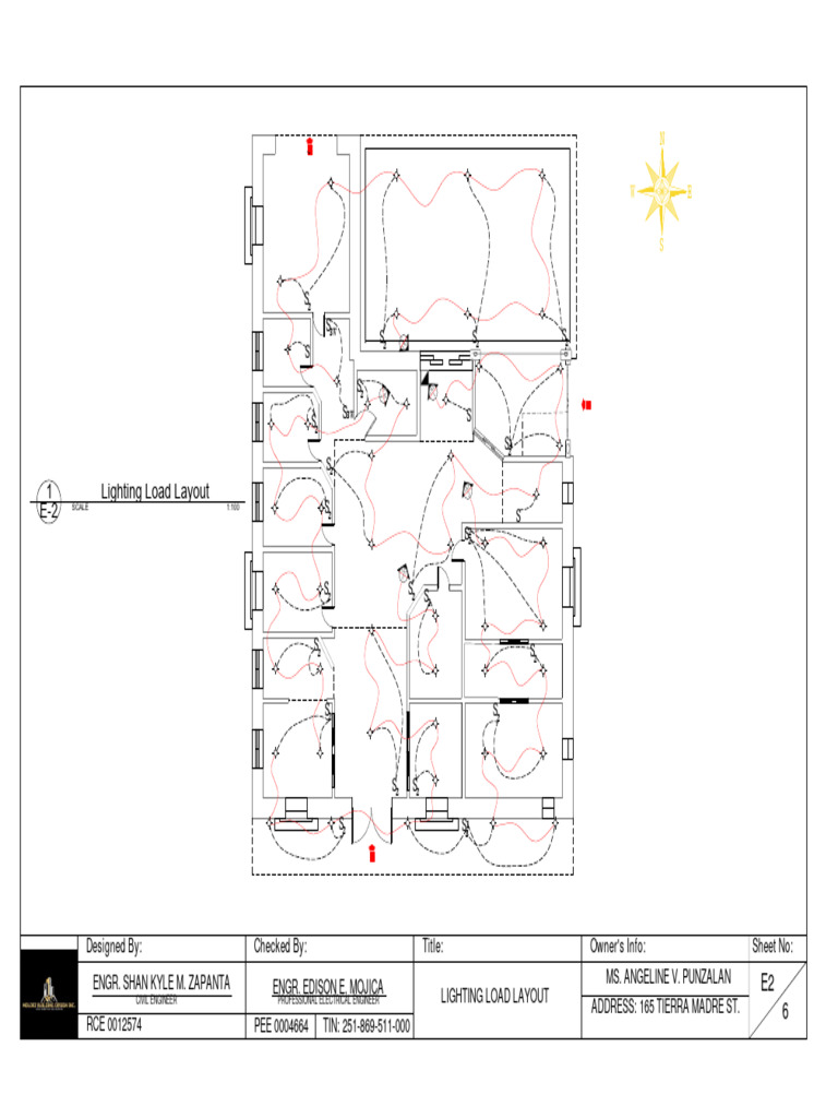 Electrical Plan Sheet#2 | PDF