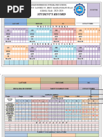 School Form 2 (SF 2) - Blank Template | PDF
