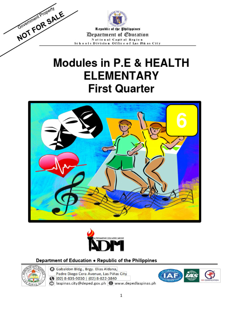 Q1 ADM G6 PE - HEALTH wk5-8 | PDF