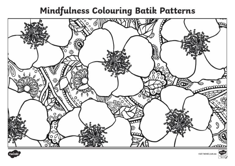 indonesian-batik-mindfulness-colouring | PDF