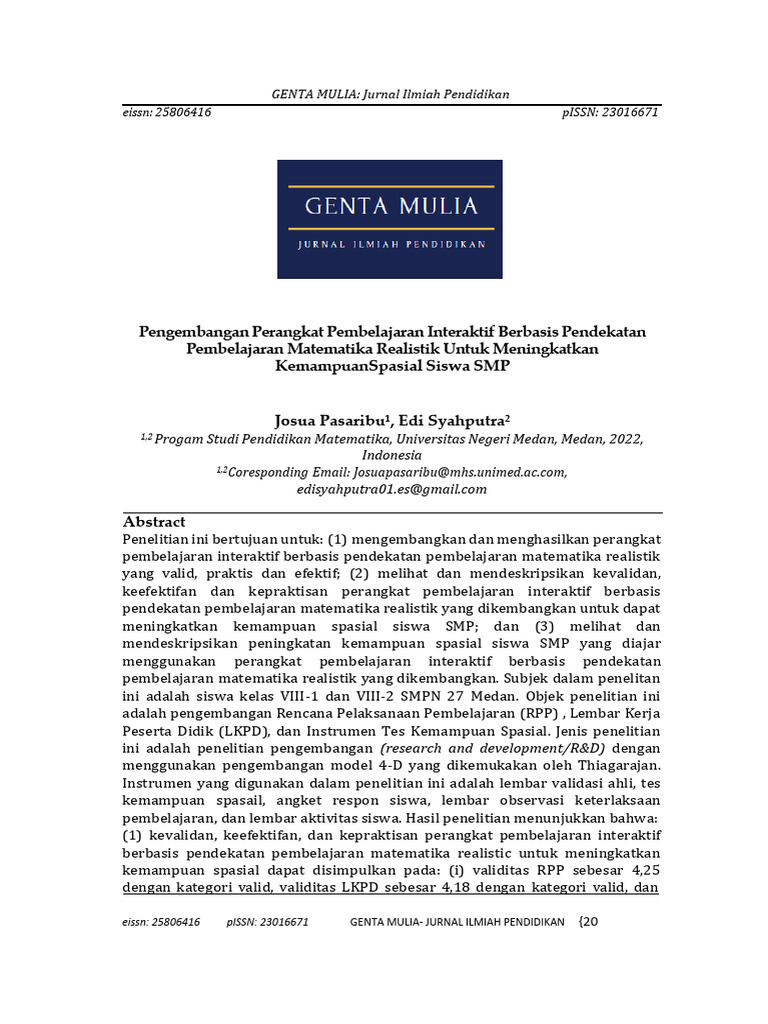 2 +Artikel+Josua+Pasaribu | PDF | Komputer