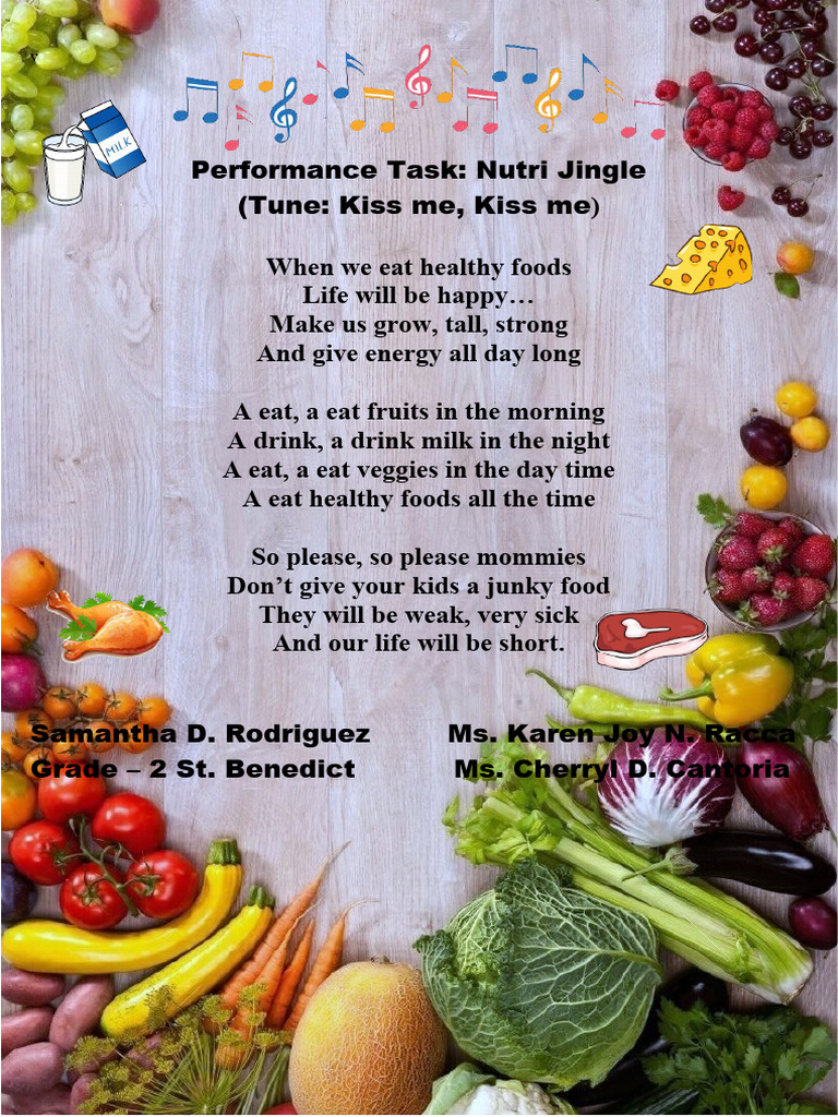 NUtri Jingle | PDF