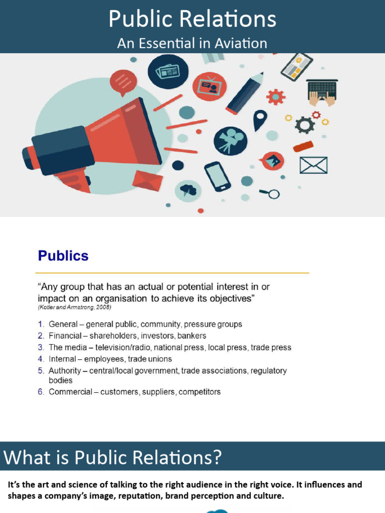Public Relations | PDF