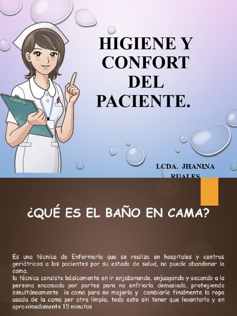 Higiene y Confort Del Paciente | PDF