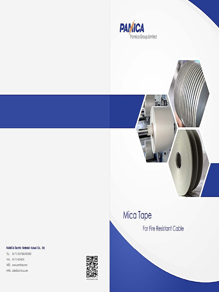 Pamica-Mica Tape For Fire Resist Cable - 141021 | PDF