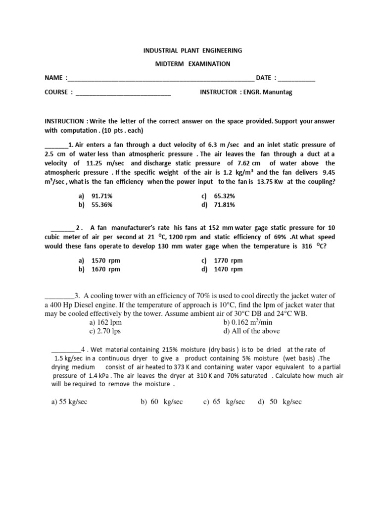 MIDTERM EXAM QUESTIONAIRE IN IPE 2023-2024 | PDF