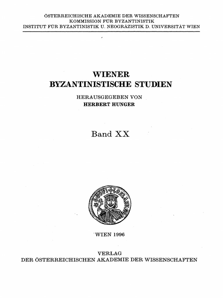 Polemis - Theophanes of Nicaea. His Life and Works (WBS-20) | PDF