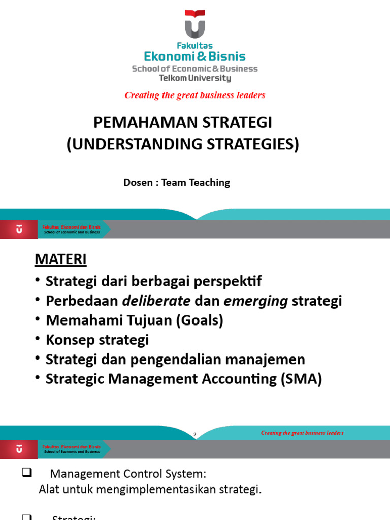 SPM - 03 - Understanding Strategies | PDF