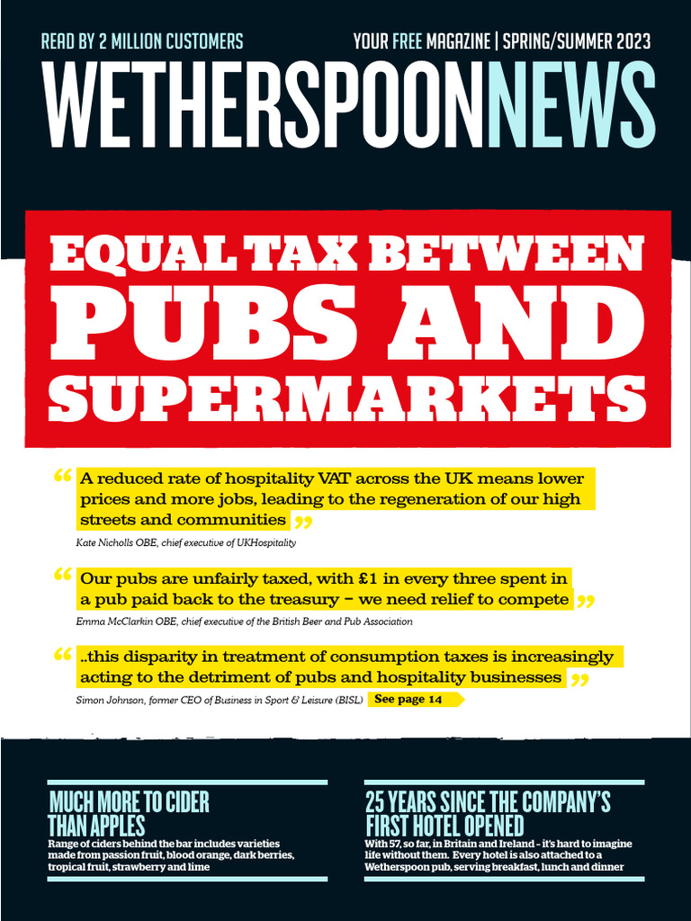 Wetherspoon News Spring Summer Edition 2023 | PDF