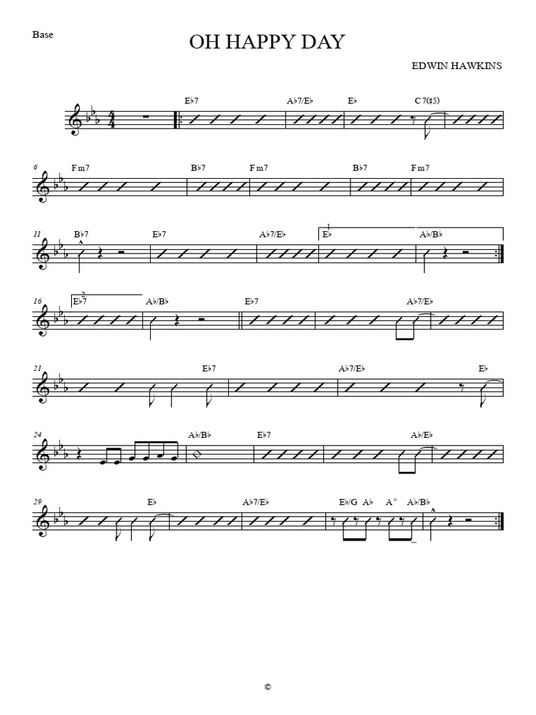 Oh Happy Day - Guitar | PDF