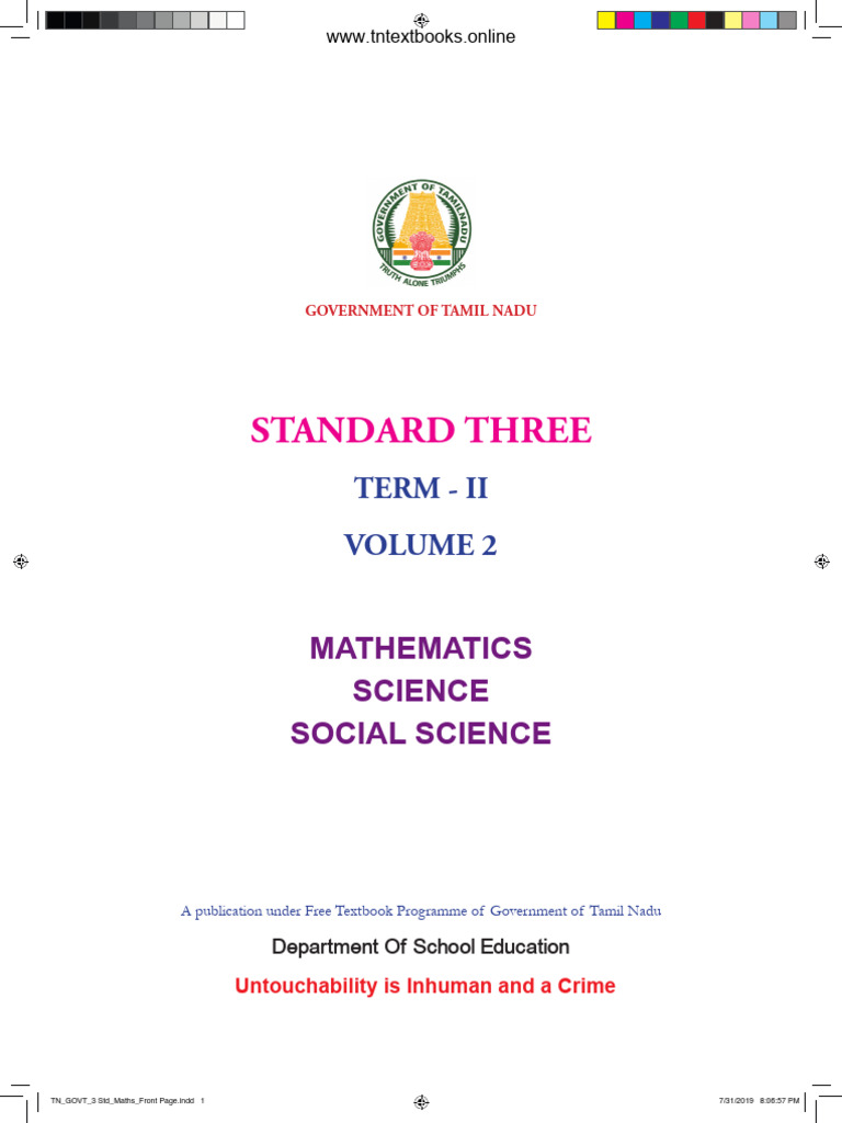 3rd - Term 2 - Social Science - EM - WWW - Tntextbooks.online | PDF