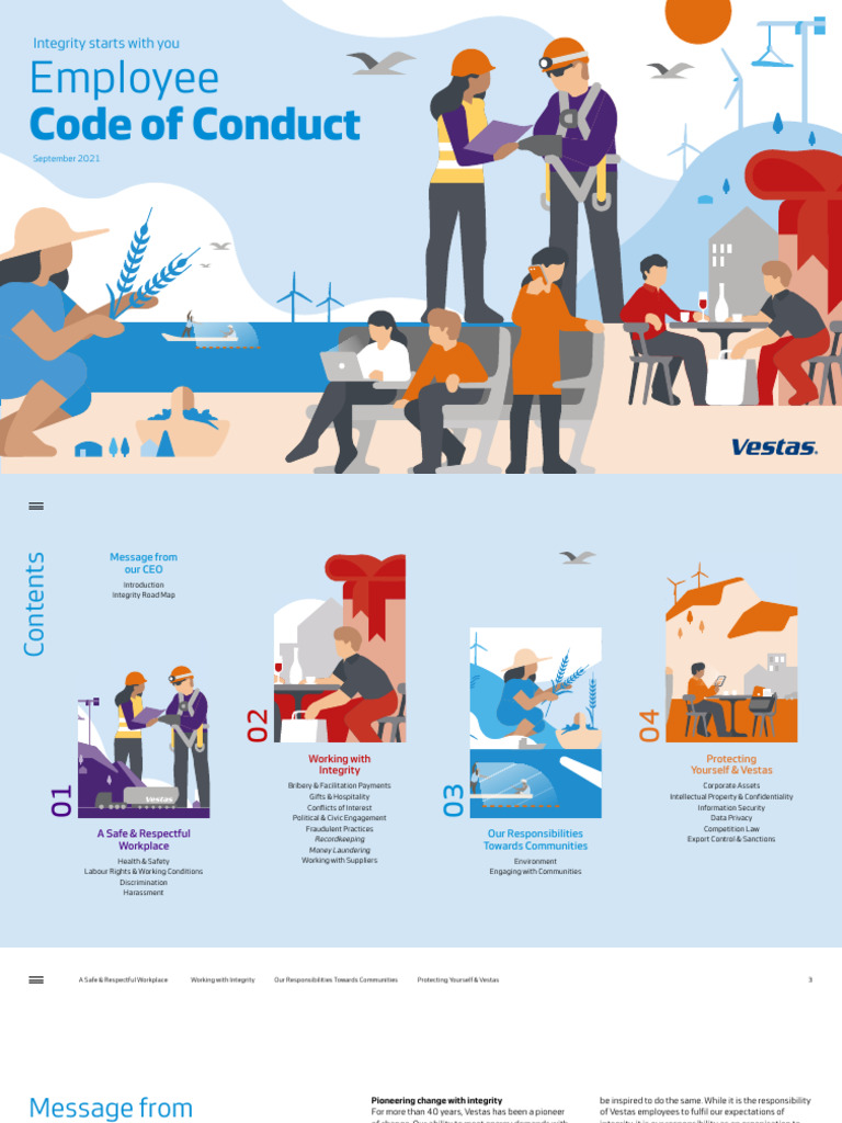 Vestas Employee Code of Conduct Guide | PDF