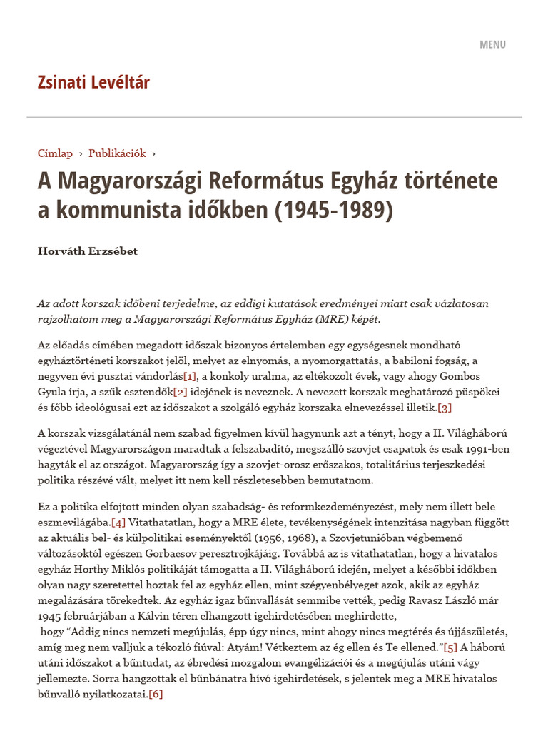 Mre A Kommunizmusban | PDF