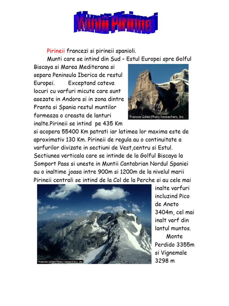 Muntii Pirinei-4272 | PDF