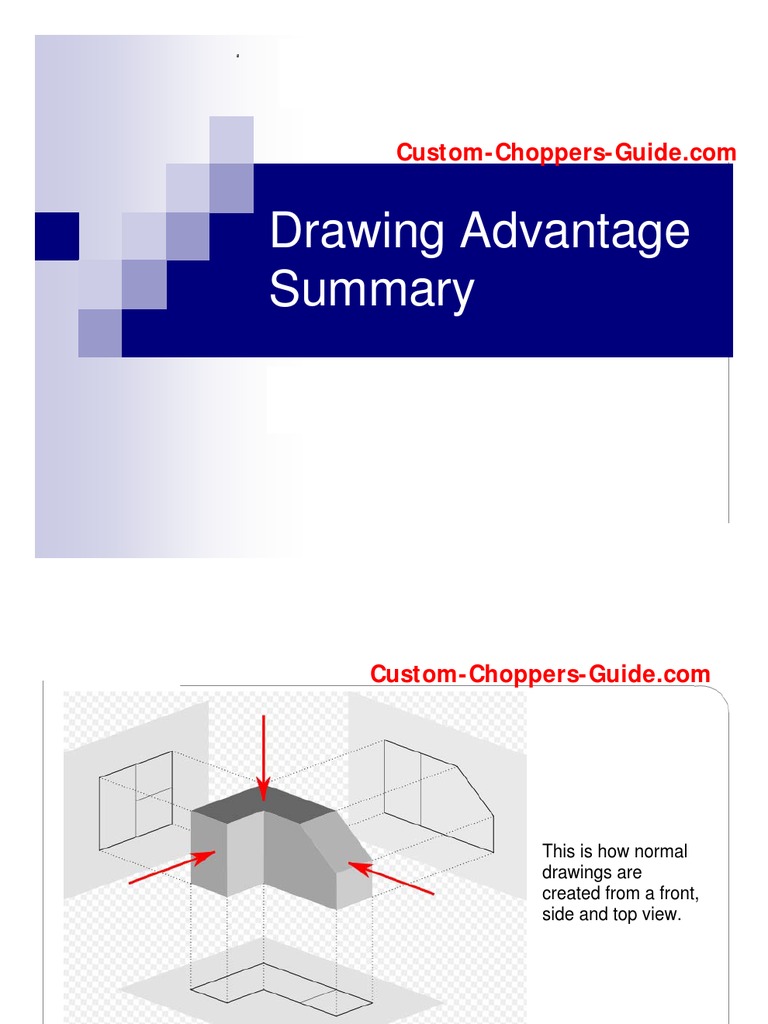 Chopper Frame Plans Drawing Advantage Summary | PDF | Angle | Plane ...