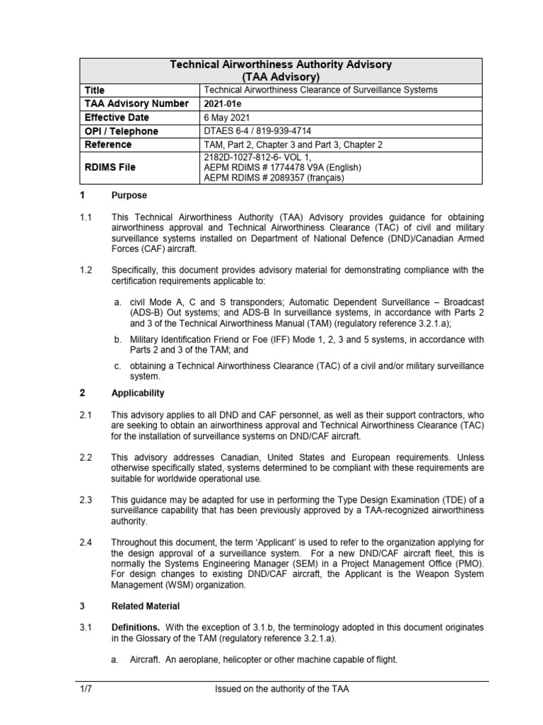Taa 2021 01 | PDF
