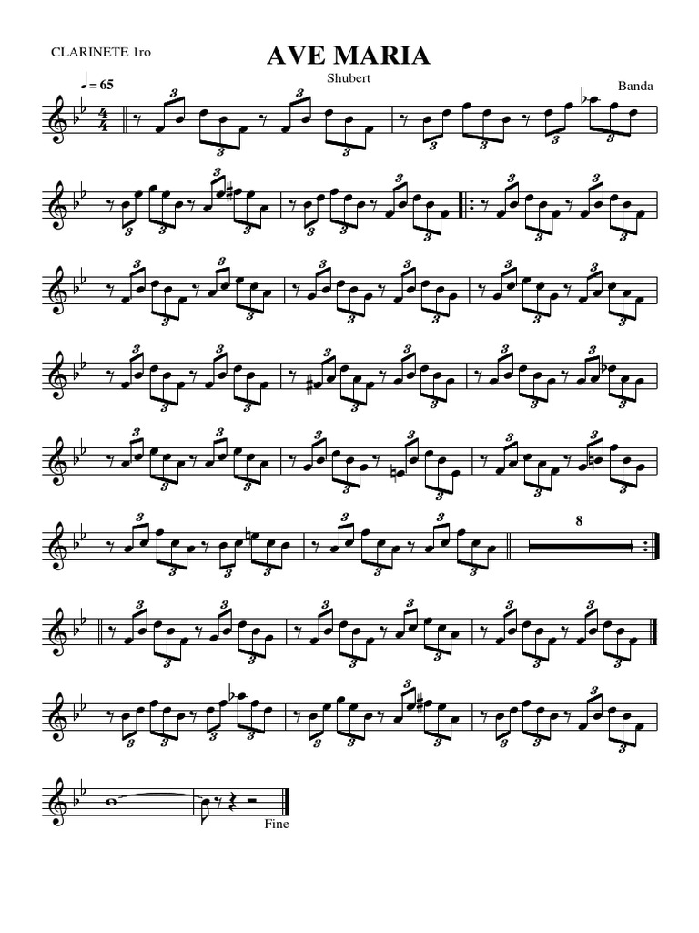 Ave Maria Banda | PDF