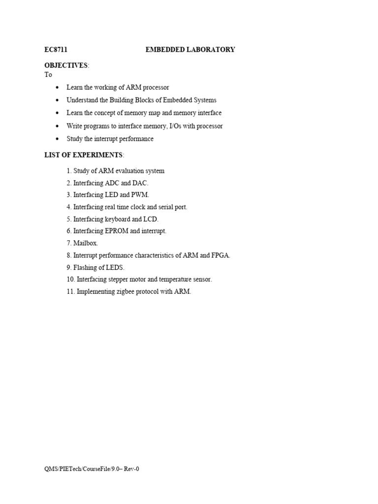 5.lab Syllabus and Cycle of Experiments | PDF 5.lab Syllabus and Cycle of Experiments | PDF