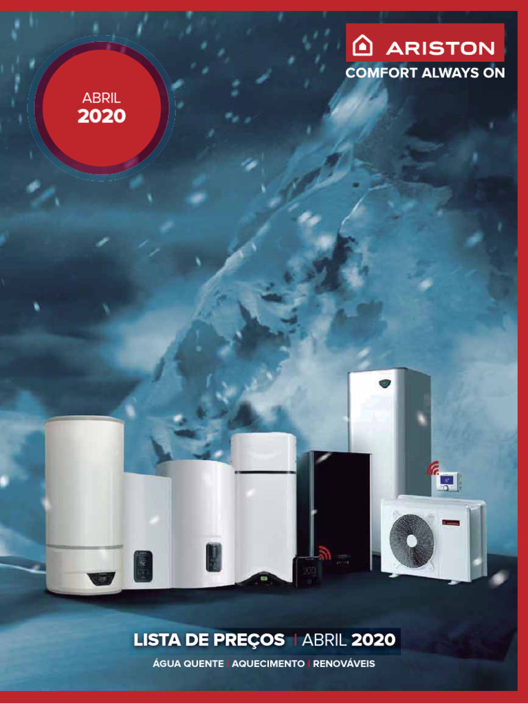 Tabela Ariston 04.2020 | PDF | Reciclagem | Aquecimento global e ...