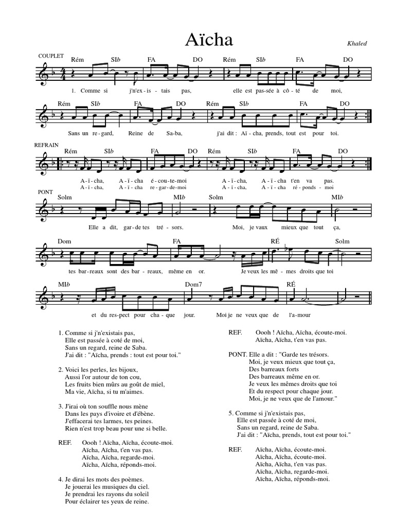 Aïcha | PDF