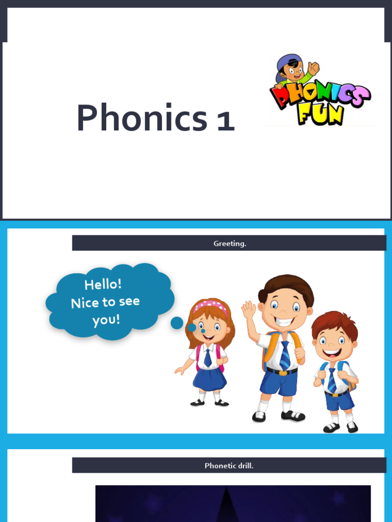 Lesson 11: Phonics 1 | PDF | Phonics