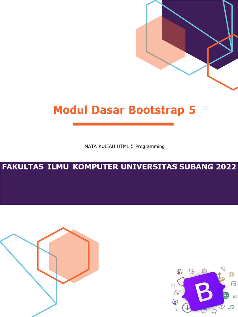 Modul Bootstrap 5 2022 | PDF