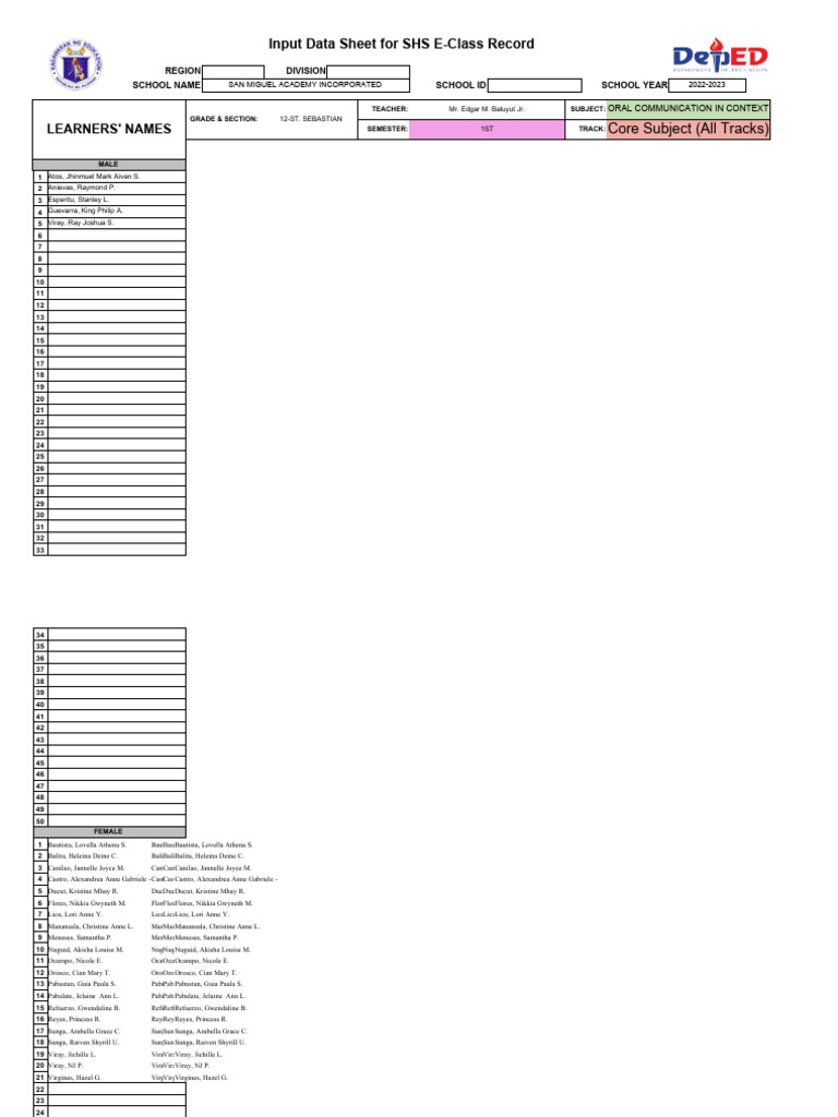 Abm 12 St. Sebastian | PDF