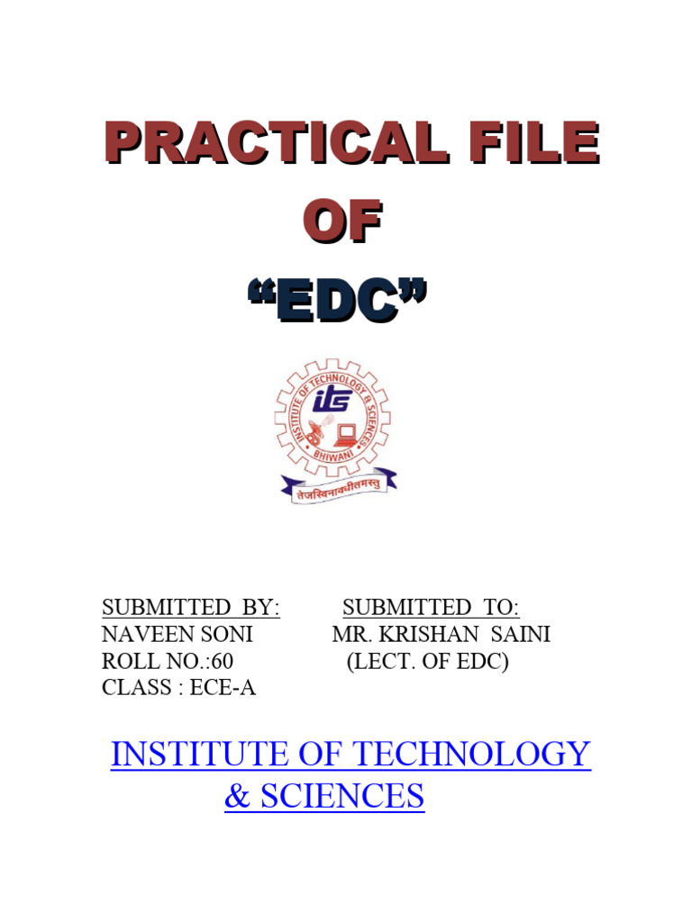 Edc 2 | PDF | Rectifier | Printed Circuit Board