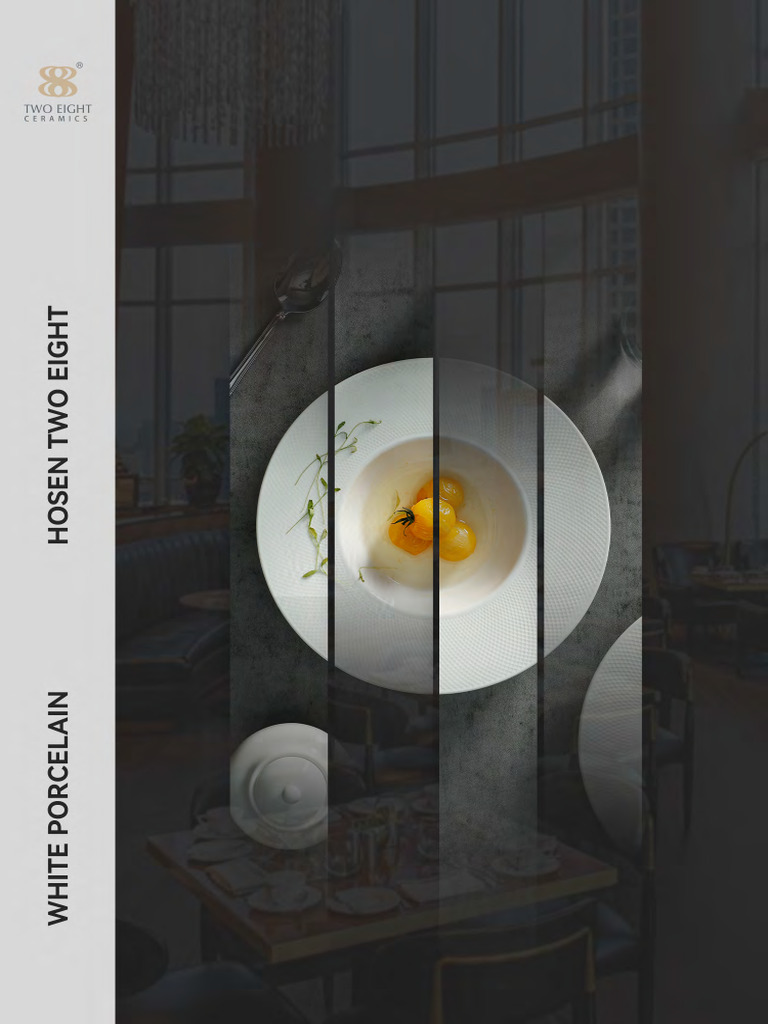 2022 White Dinnerware Catalogs From Hosen ST | PDF