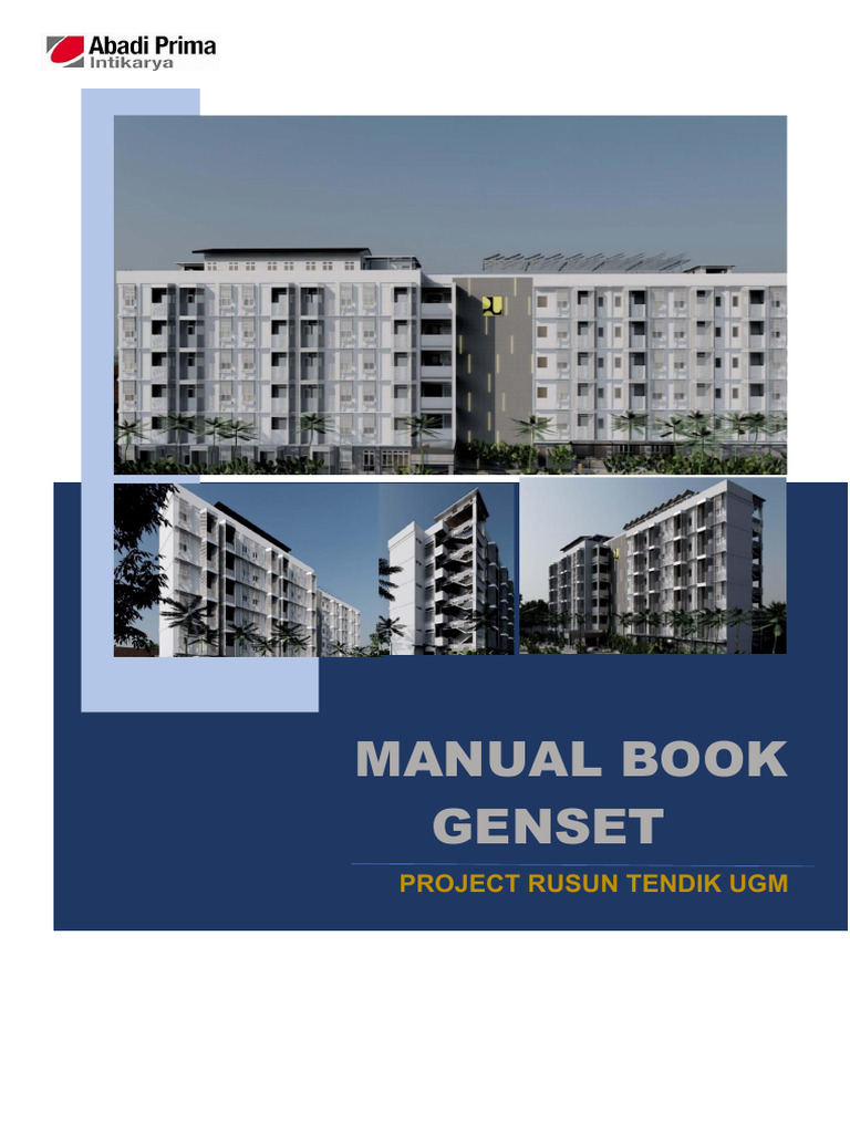 Cover MANUAL BOOK PEKERJAAN MEP R1 | PDF