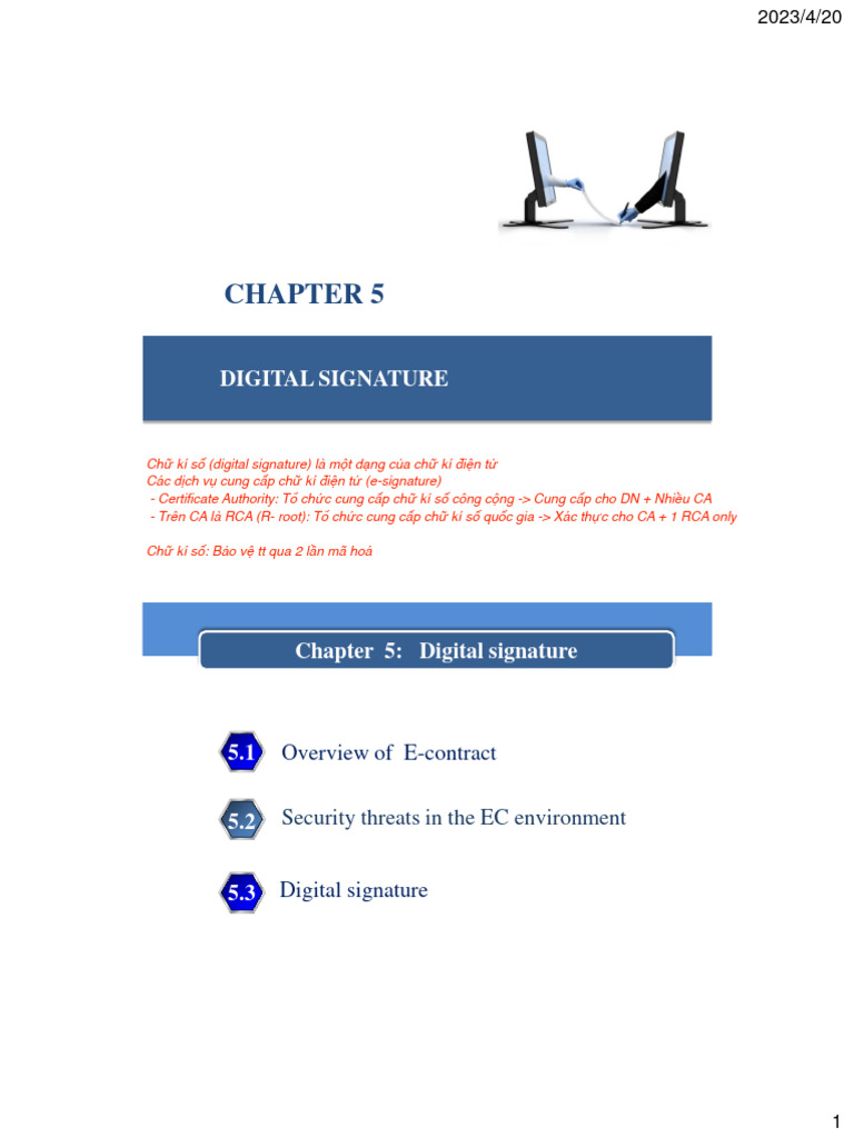 Chapter 5 - Digital Signature | PDF | Malware | Computer Virus