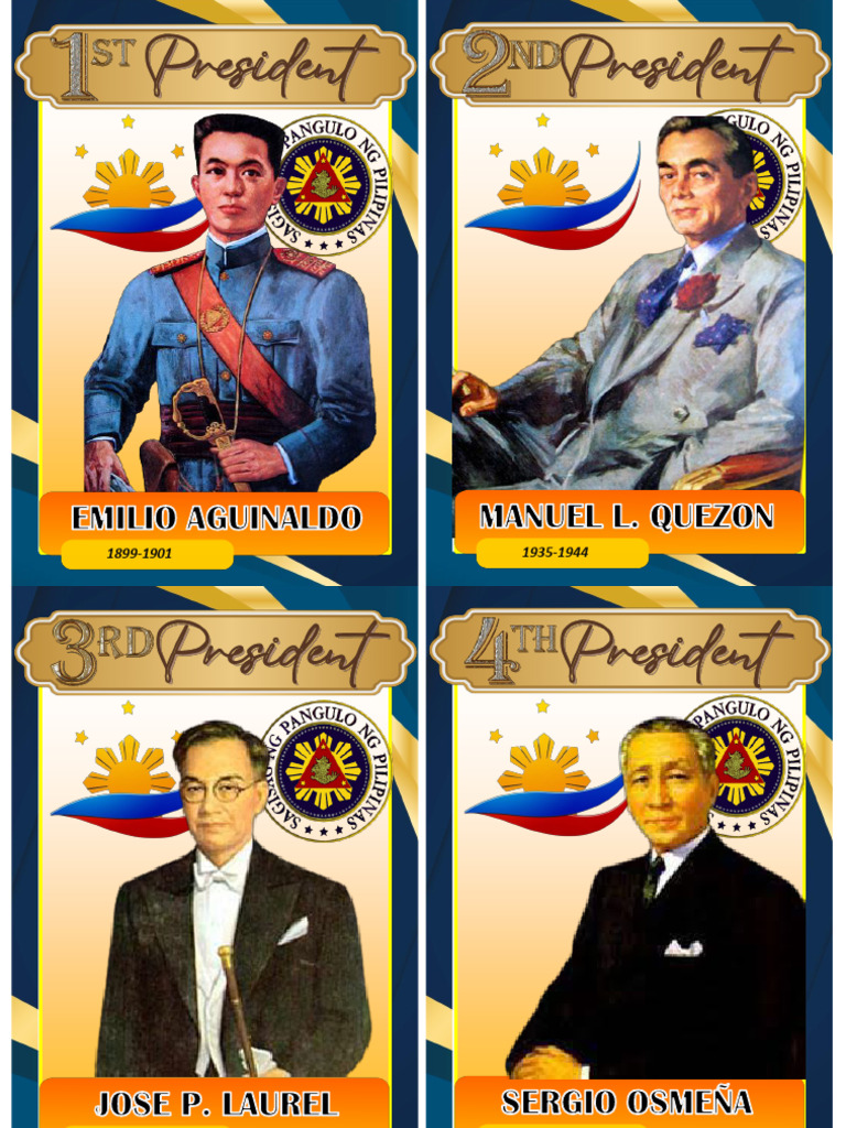 Philippine Presidents Design 1 | PDF
