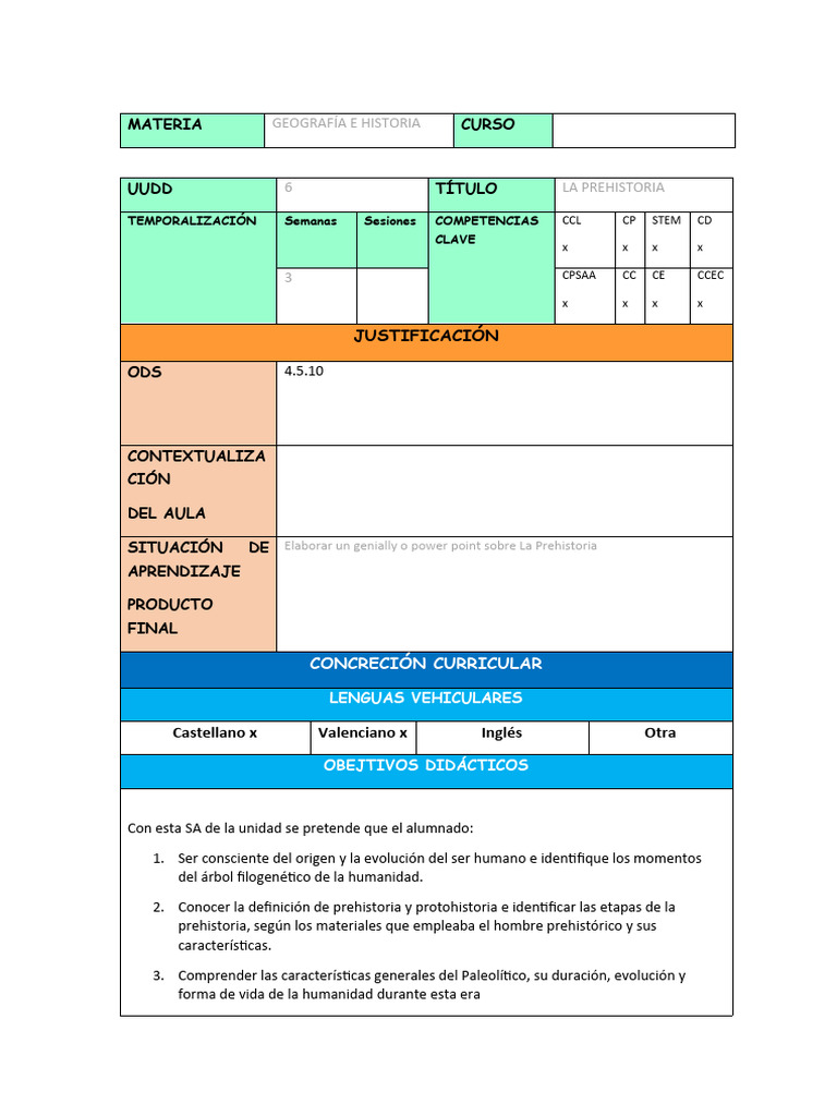 Plantilla Uudd VGM | PDF | Evaluación | Salón de clases