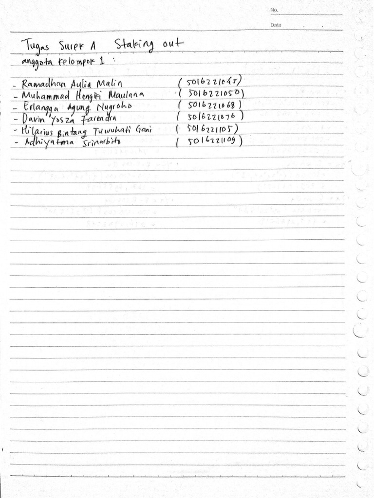Tugas Kelompok 1 - Surek A - 5 Okt | PDF
