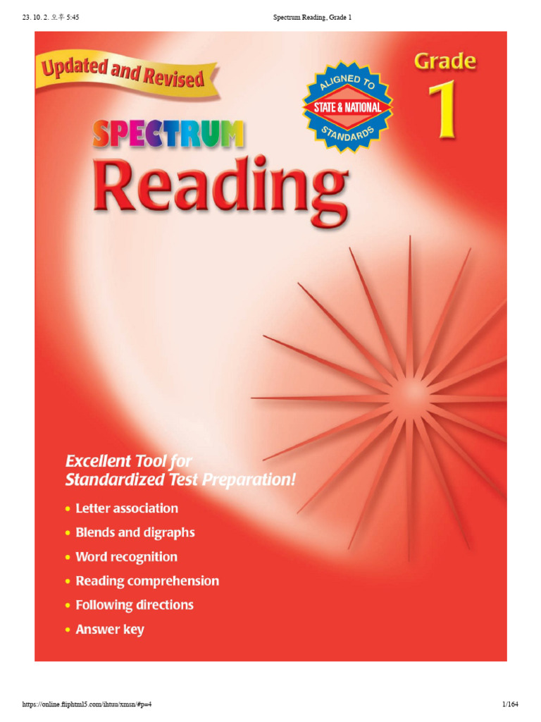 Spectrum Reading-G1 | PDF