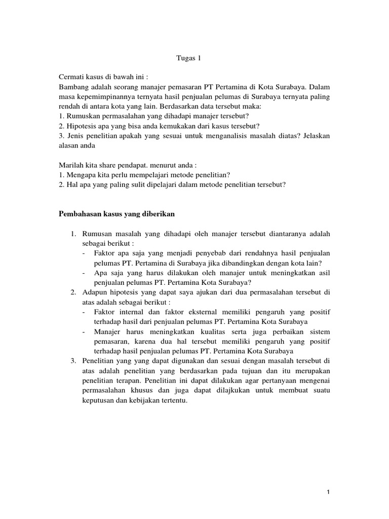 Tugas 1 Ekma 5104 | PDF | Karier & Perkembangan | Pengembangan Diri