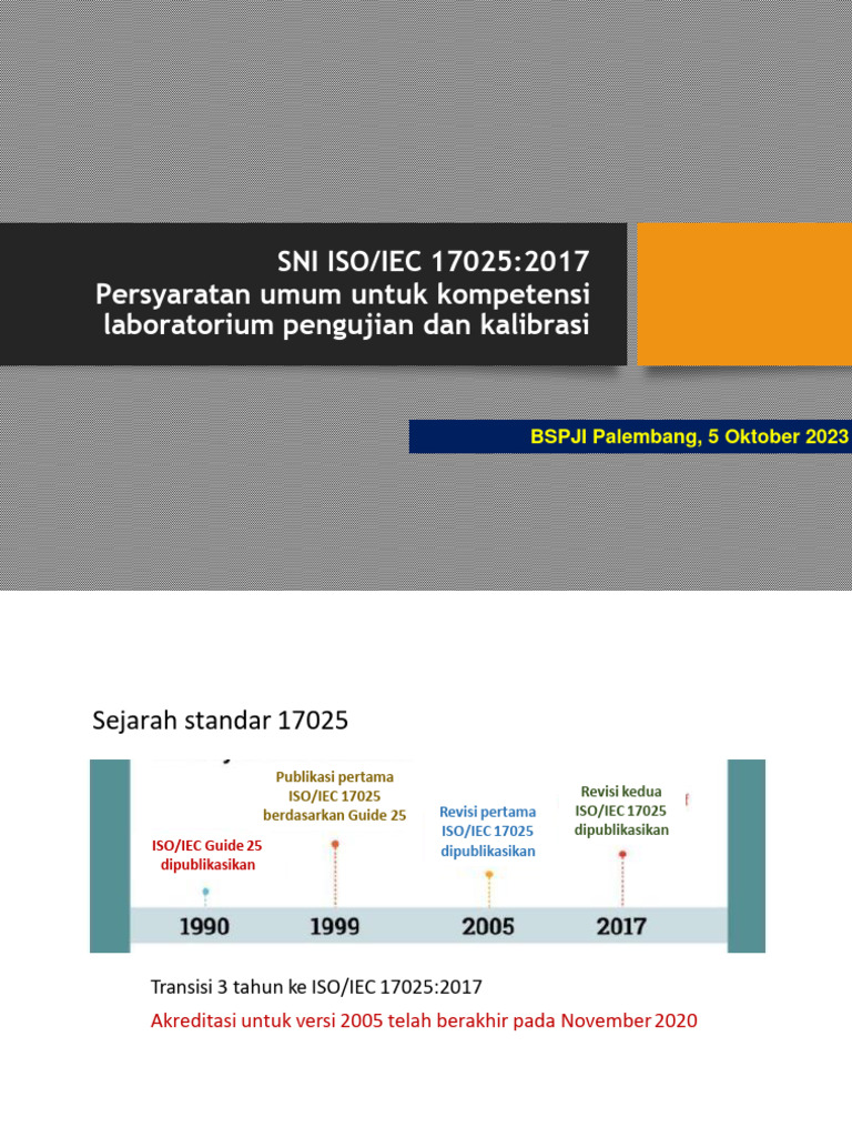 MATERI ISO - IEC 17025 - 2017-Persyaratan Umum-Struktur Dan Sumber Daya | PDF