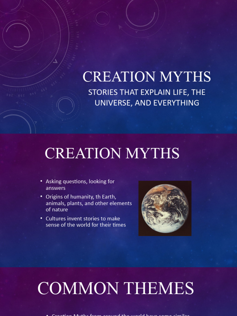 Creation Myths | PDF