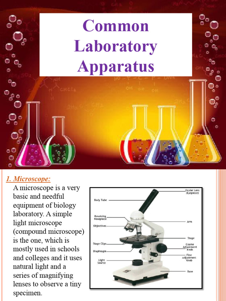 Essential Laboratory Apparatus Guide | PDF | Significant Figures ...