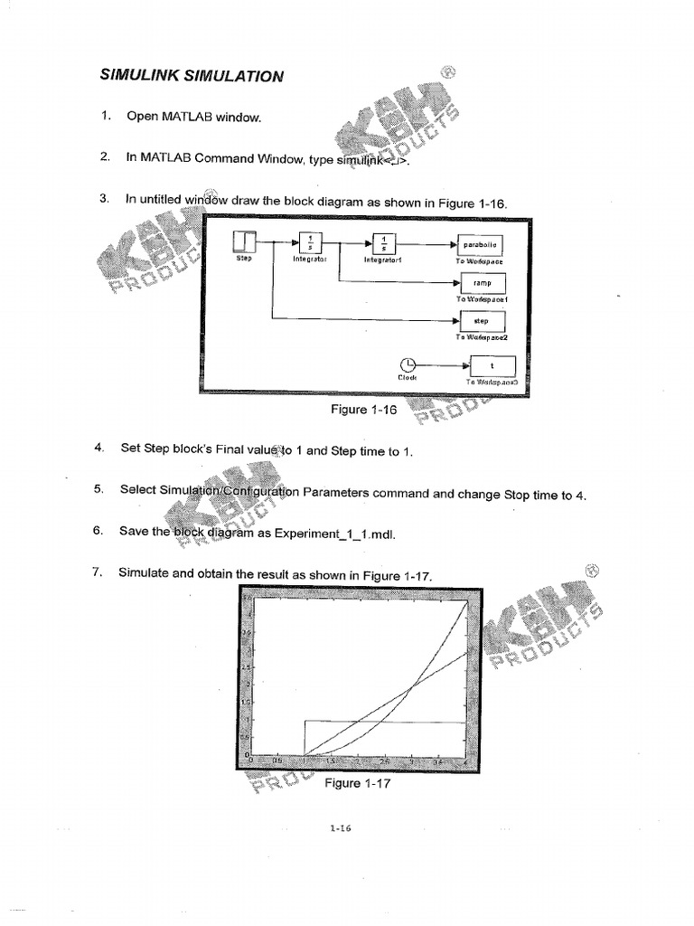 Simulink Exp1 | PDF