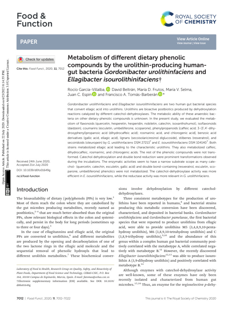 Food & Function | PDF