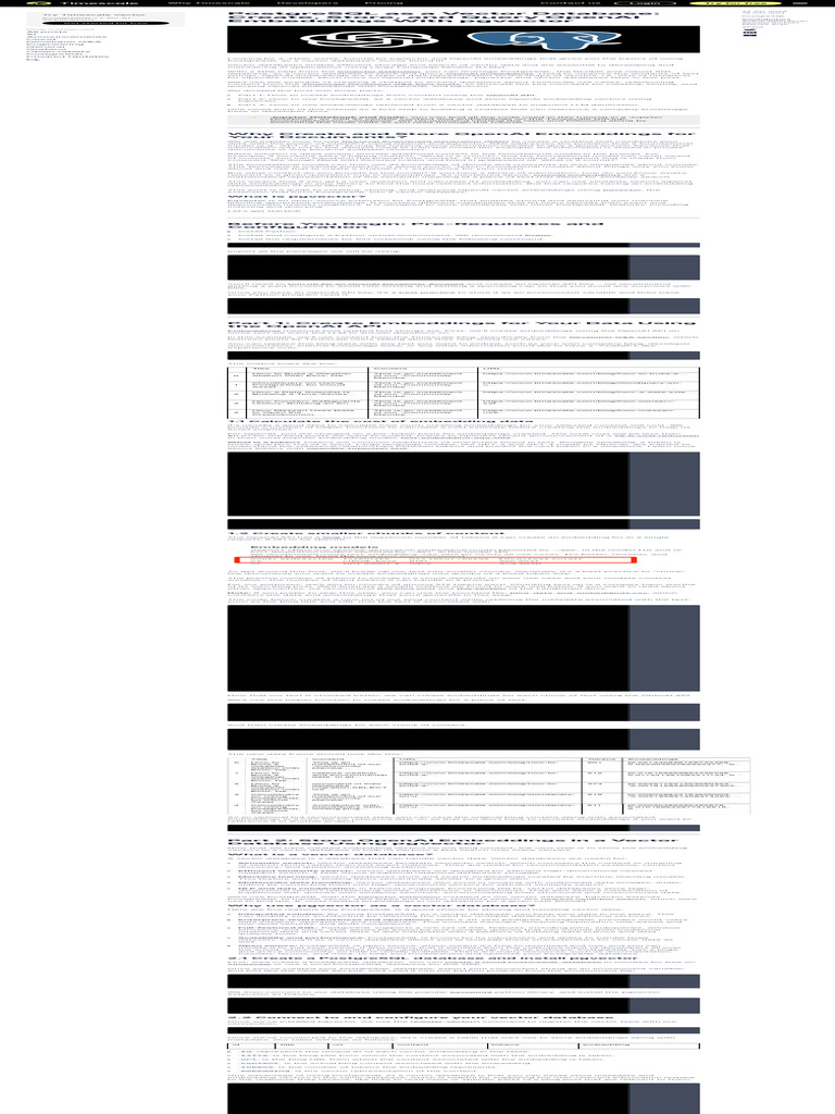 Postgresql As A Vector Database Create Store And Query Openai Embeddings With Pgvector Pdf