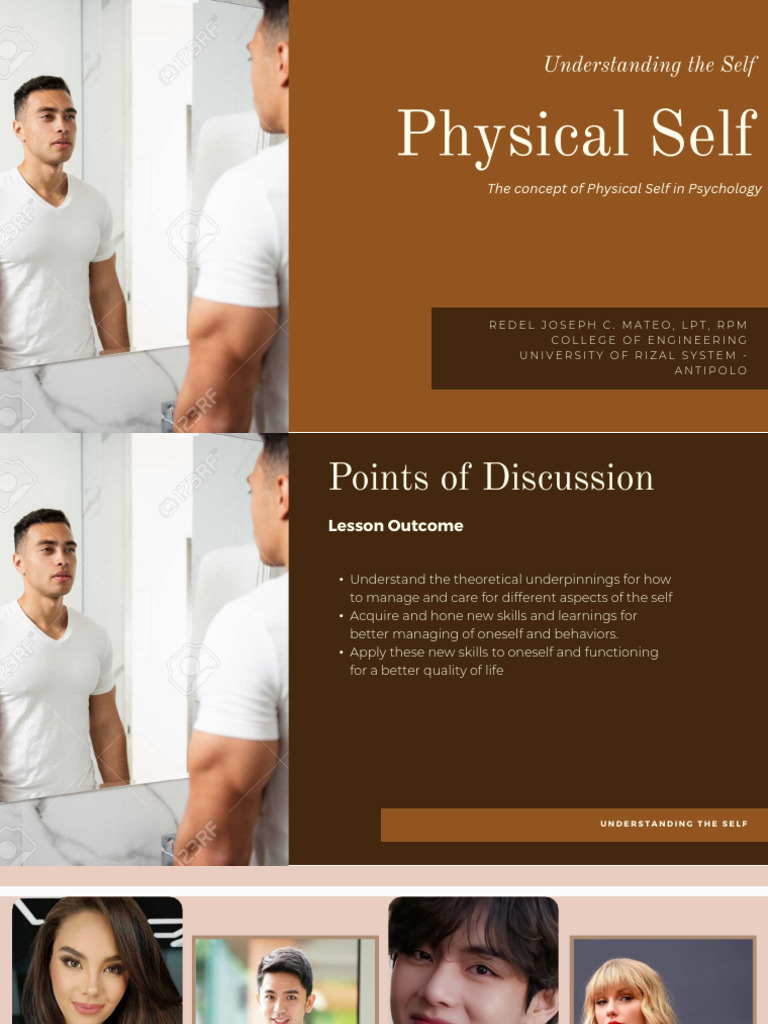 Unpacking The Self - Physical Self | PDF