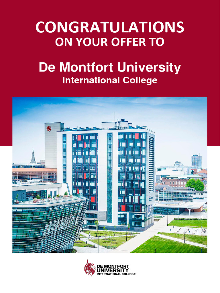 DMUIC IFY Unconditional Offer For Prabesh Raj Poudel 749307 | PDF | Business