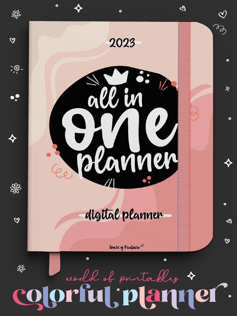 2023 Digital Planner - Colorful Edition - World of Printables | PDF ...