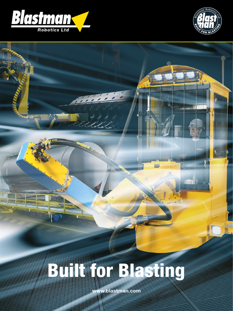 Blastman Product Catalog g4 Eng | PDF | Robot | Robotics