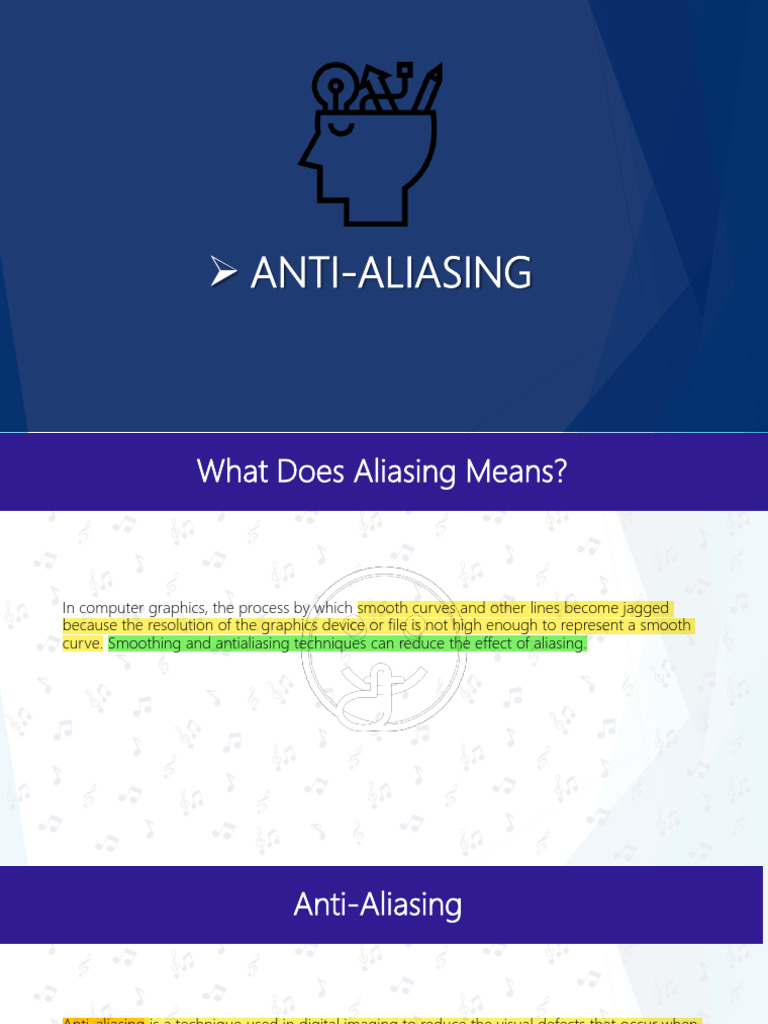 Anti Aliasing | PDF