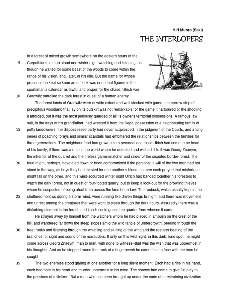 12 The Interlopers | PDF | Saki