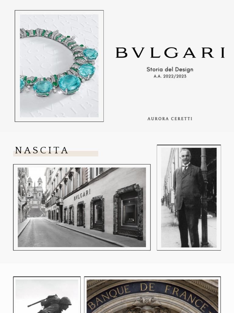 Storia Del Design Esame - Aurora - Ceretti - Bulgari | PDF