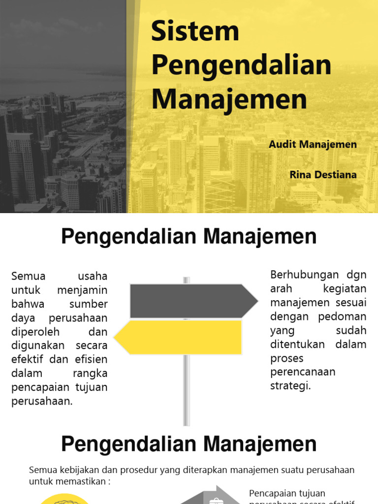 Sistem Pengendalian Manajemen | PDF | Karier & Perkembangan | Bisnis